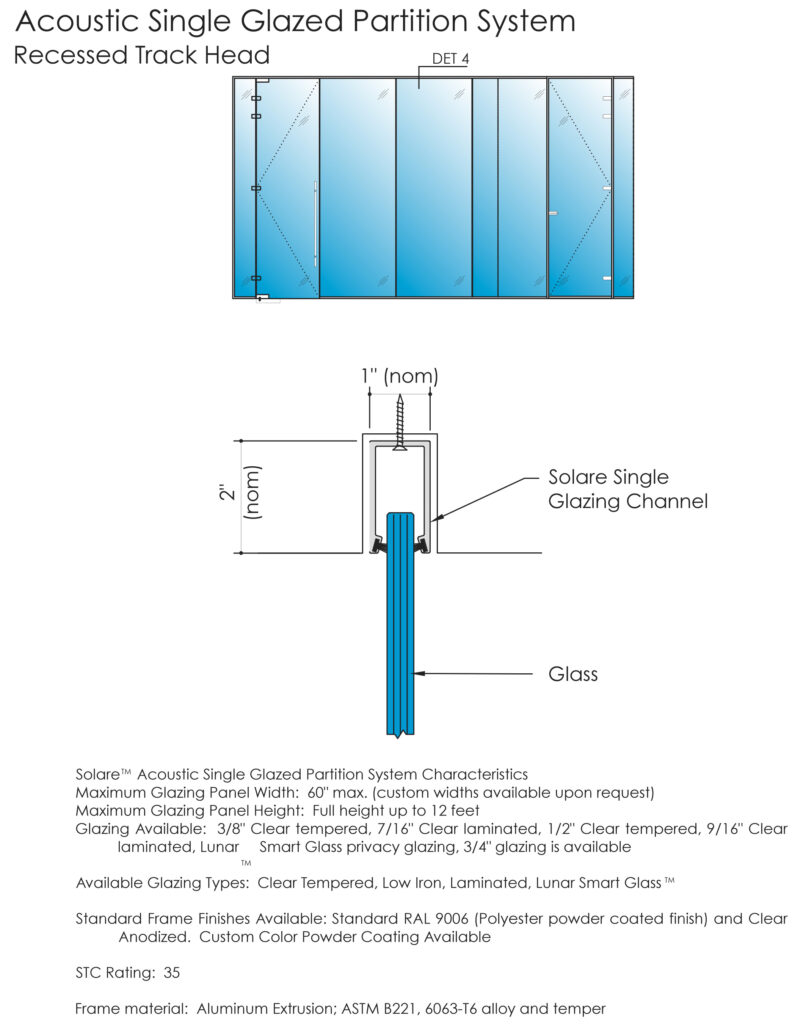 Partition P1 single glass practical and innovative solution indesignegypt