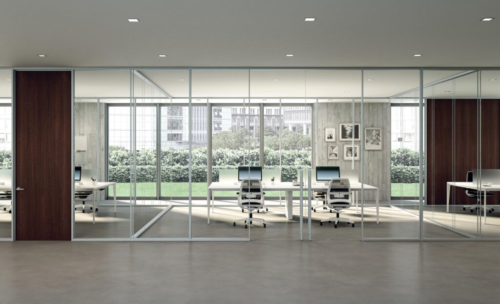 Partition P1 single glass practical and innovative solution indesignegypt