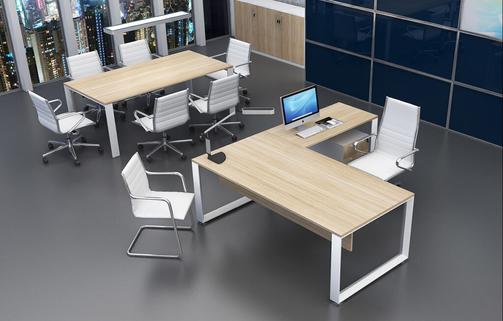 Roma L shape office - indesignegypt Roma L shape office