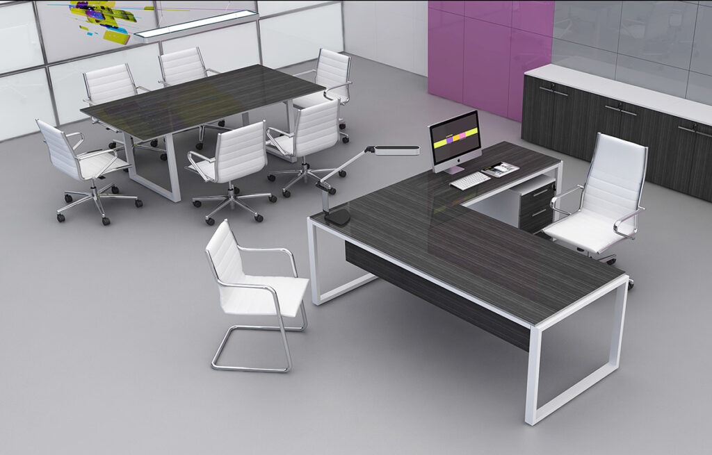 Roma L shape office - indesignegypt Roma L shape office